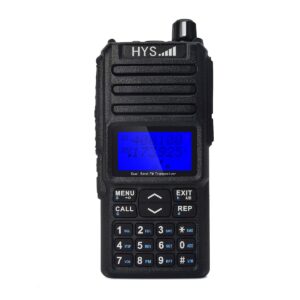 hys tc-uv25d 20watt vhf uhf 136-174 400-480mhz 2meter 70cm dual ptt key dual reception rechargeable 1024channels 4000mah large battery walkie-talkie two-way radio