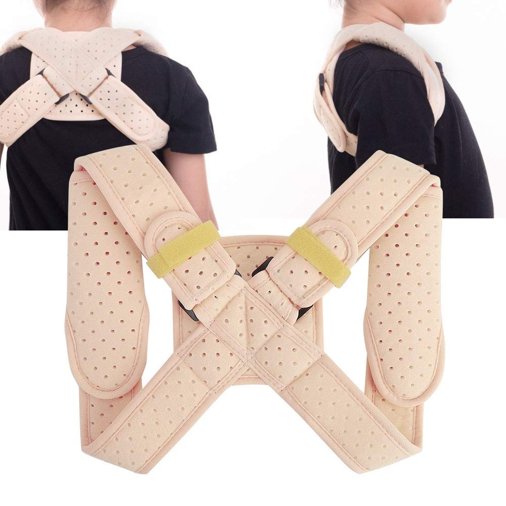 Clavicle Support, Clavicle Brace & Posture Corrector, Kids Back Brace Shoulder Belt for Injuries & Fractures and Shoulder Support Strap for Upper Back Straightening