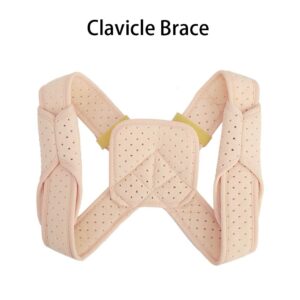 Clavicle Support, Clavicle Brace & Posture Corrector, Kids Back Brace Shoulder Belt for Injuries & Fractures and Shoulder Support Strap for Upper Back Straightening