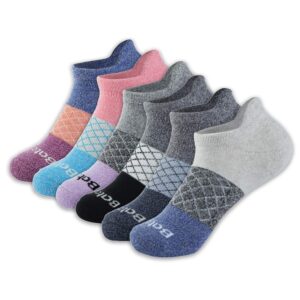 bataidis women's casual ankle socks low cut athletic socks 6 pairs (us, alpha, medium, regular, regular, color2)