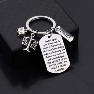 WSNANG New Lawyer Gift Lawyer Graduation Gift Law School Graduation Gift for Attorney Law Students (silver)