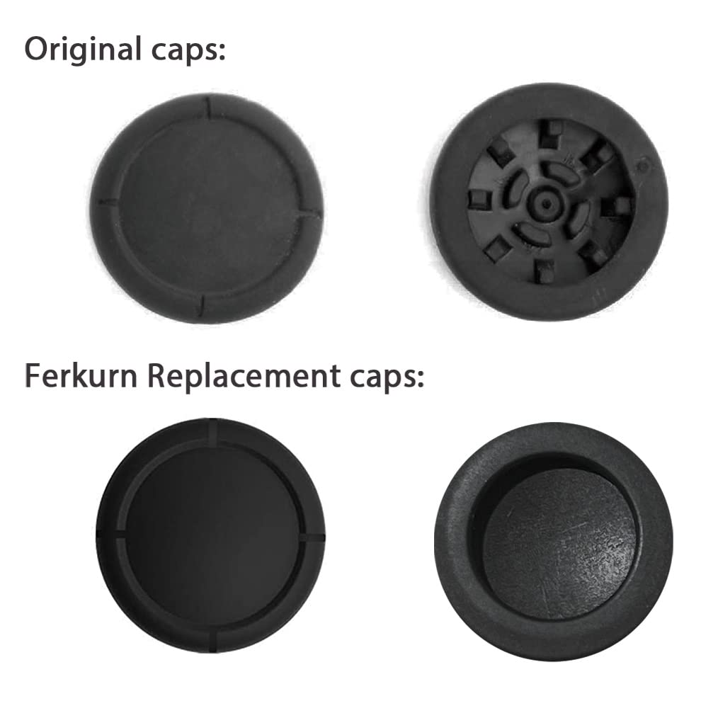 Ferkurn Joystick Replacement Cap Thumb Grip for Switch Joy-con Switch OLED & Switch Lite, Joycon Grip Button Stick Cover Switch Controller 3D Analog Cap Skin Replacement Part Repair Kit Accessories