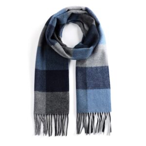 titaking unisex 100% wool cashmere scarf for men women warm winter scarves