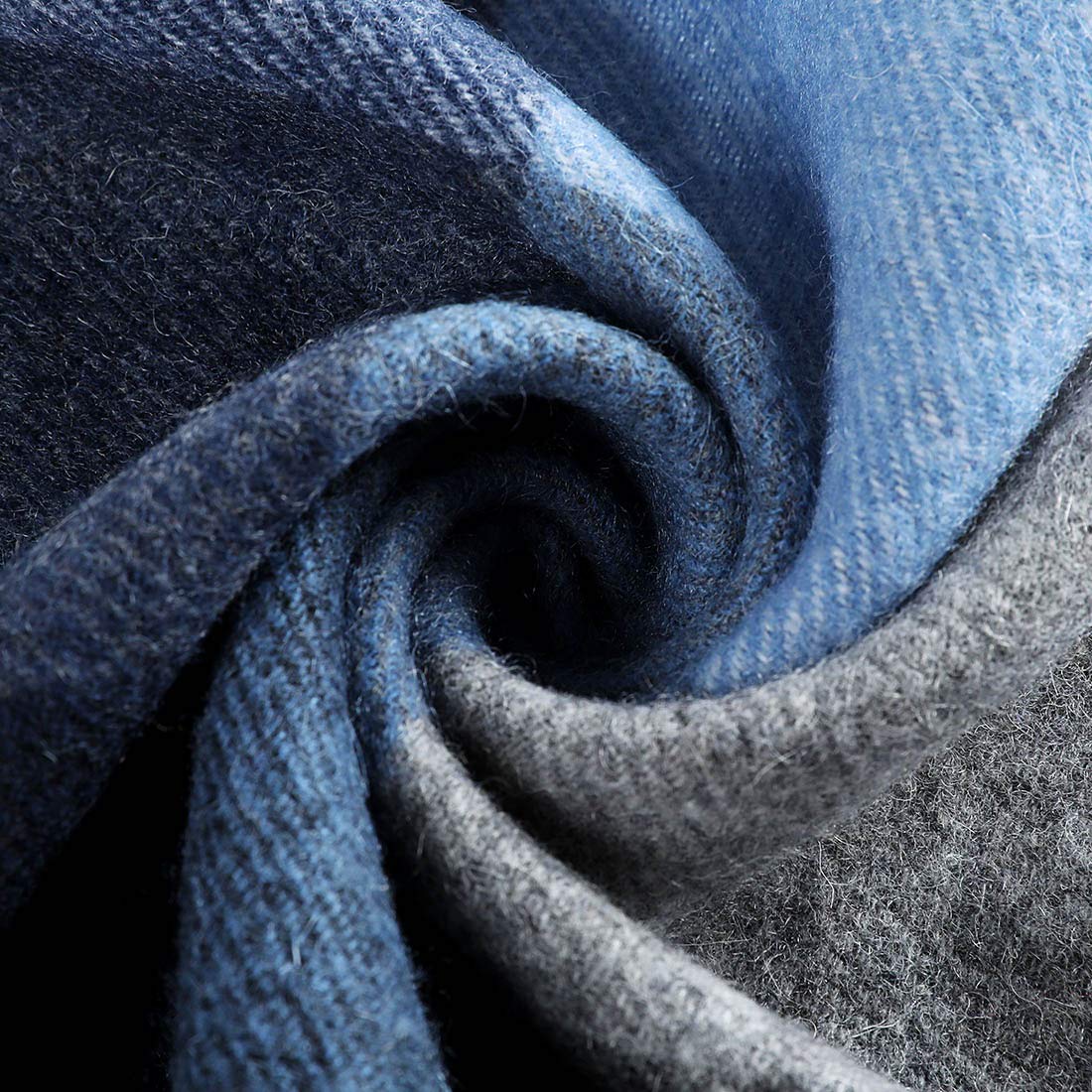 TITAKING Unisex 100% Wool Cashmere Scarf for Men Women Warm Winter Scarves