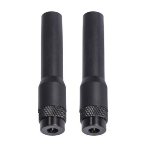 bingfu dual band vhf uhf 136-174mhz 400-470mhz ham radio antenna handheld two way radio sma male soft antenna 2-pack for icom yaesu vertex ham radio walkie talkie standard horizon marine vhf radio