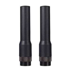 Bingfu Dual Band VHF UHF 136-174MHz 400-470MHz Ham Radio Antenna Handheld Two Way Radio SMA Male Soft Antenna 2-Pack for Icom Yaesu Vertex Ham Radio Walkie Talkie Standard Horizon Marine VHF Radio