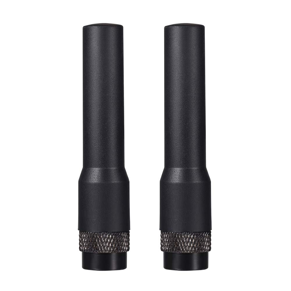 Bingfu Dual Band VHF UHF 136-174MHz 400-470MHz Ham Radio Antenna Handheld Two Way Radio SMA Male Soft Antenna 2-Pack for Icom Yaesu Vertex Ham Radio Walkie Talkie Standard Horizon Marine VHF Radio