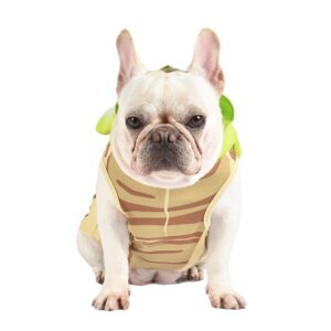 Star Wars for Pets Yoda Costume for Dogs, Small (S) | Hooded and Comfortable Green Yoda Dog Costumes for All Dogs | Dog Halloween Dog Costume for Small Dogs | See Sizing Chart for More Info