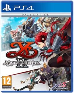 ys ix: monstrum nox pact edition - playstation 4 (ps4)