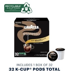 Lavazza Espresso Single-Serve Coffee K-Cups for Keurig Brewer, 32 Count