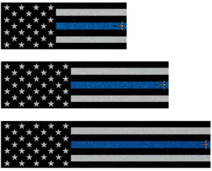 white water archery thin blue line american flag arrow wraps 15 pc pack choose length width (5, 1)