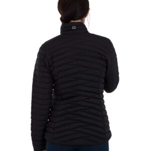 Berghaus Women's Standard Puffer Insulated Jacket Water Repellent Nula, Non-Hooded Jet Black