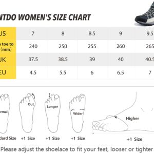 Wando Women's Winter Waterproof Boots Lightweight and hard-wearing Outdoor Hiking Shoes Anti slip Work Boots Tactical Boots.