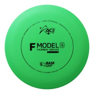 prodigy disc ace line f model s basegrip | overstable disc golf fairway driver | tactile feel for a sure grip | pinpoint accuracy and incredible control | colors may vary (160-169g)