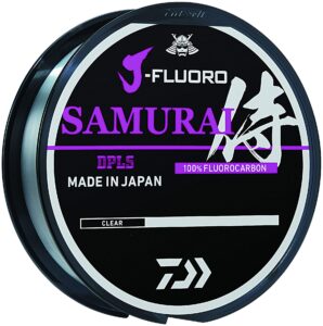 daiwa jfs8-220 j-fluoro samurai fluorocarbon line, filler, multi, one size