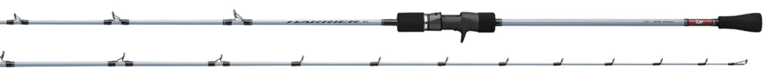 Daiwa HSP66MB Harrier Slow Pitch Jigging Series, Sections= 1, Line Wt.= 30Lb Braid, Lure Weight= Up to 250G