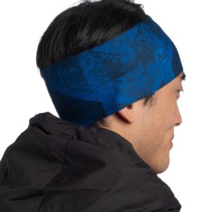 Buff Unisex's Concrete Blue Tech Polar Bandana, One Size