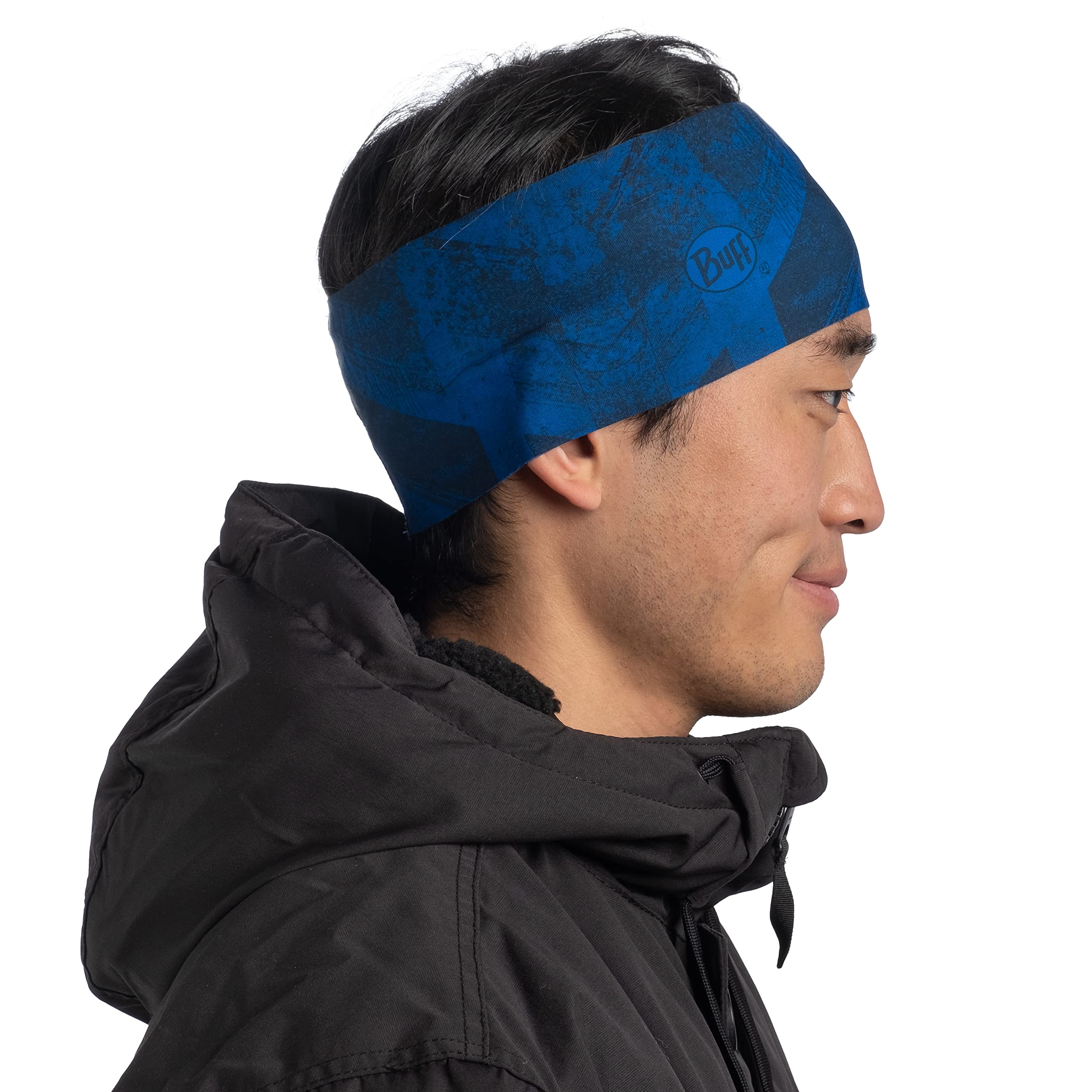 Buff Unisex's Concrete Blue Tech Polar Bandana, One Size