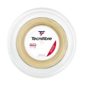 tecnifibre triax unisex adult tennis rope, natural, 1.33/200 m