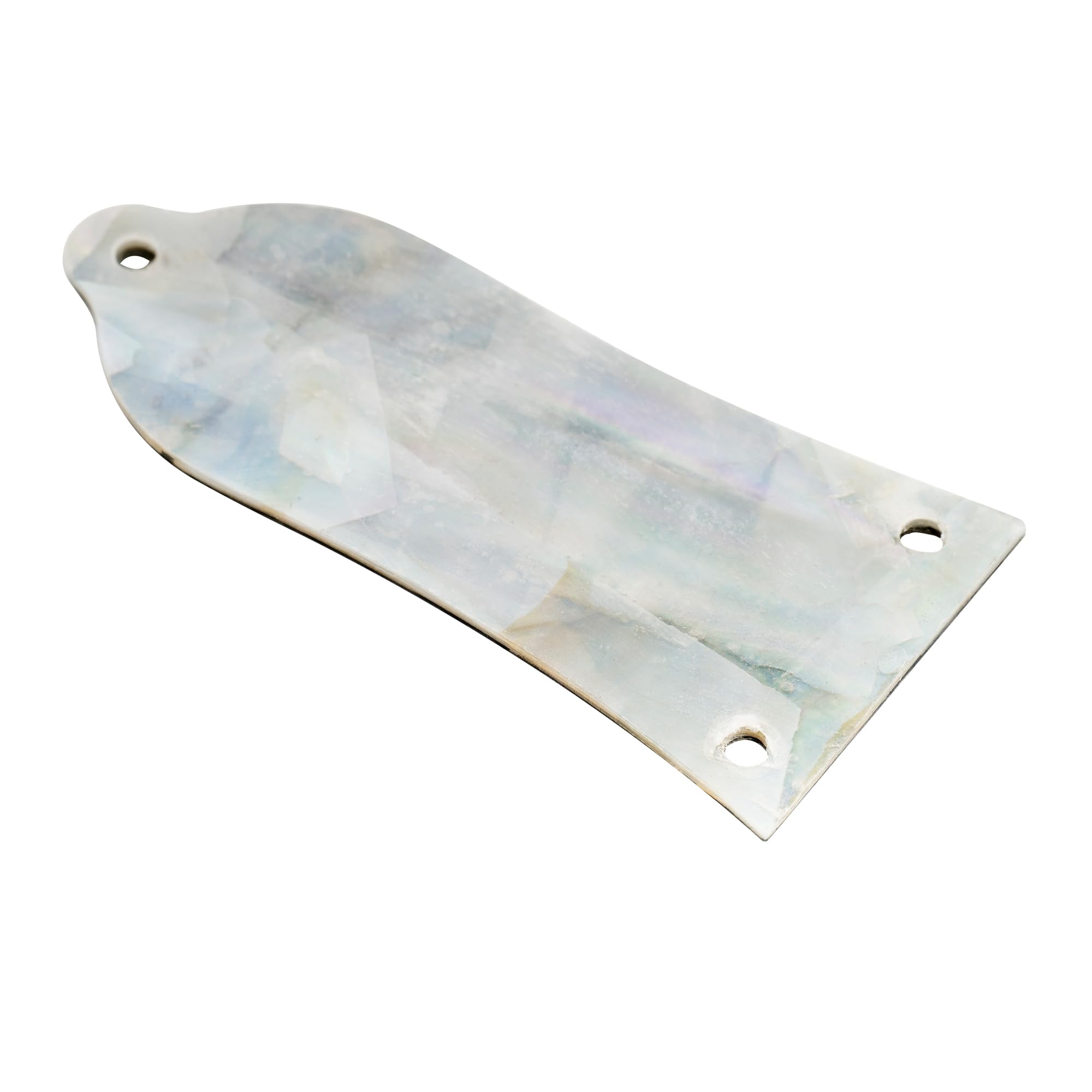 Musiclily Pro Natural Paua Abalone Shell Guitar Truss Rod Cover 3-Hole for China Made Epiphone LP Les Paul Electric Guitar