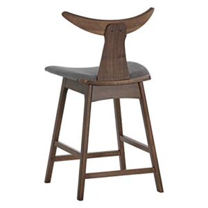 Sunpan Jaxton Counter Stool - Dark Grey