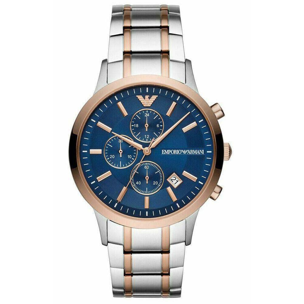 Emporio Armani Men's Chronograph Two-Tone Stainless Steel Watch AR80025