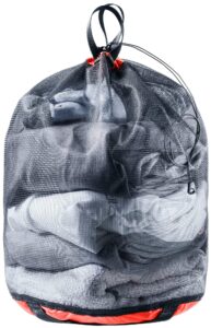 deuter mesh sack 5, papaya-black, 5l