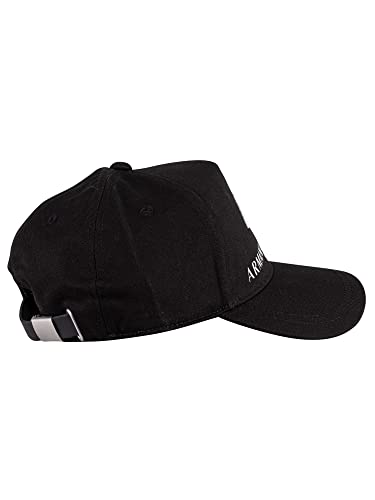 A | X ARMANI EXCHANGE Men's Baseball hat, Black & White, One Size