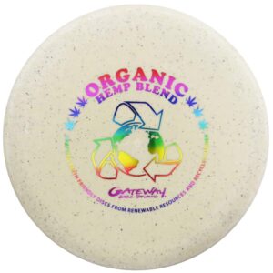 gateway disc sports organic hemp blend super stupid soft magic putter golf disc [colors may vary] - 173-176g