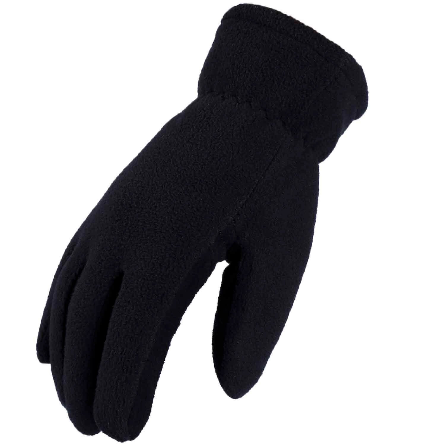 OZERO Winter Gloves for Men Women: Ski Warm Gloves for Cold Weather - M Denim & Black Snow Waterproof Gloves Heated