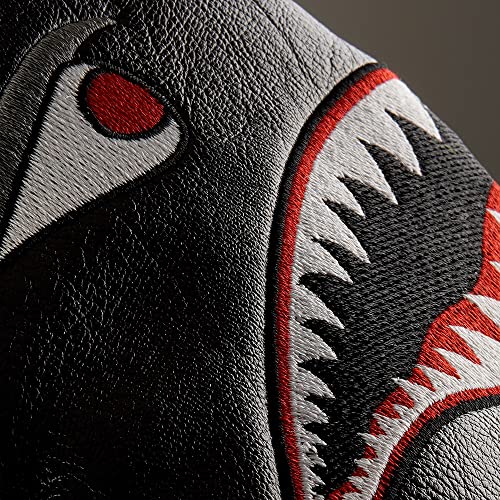 GOOACTION Shark Golf Club Fairway Wood Head Cover with Creative Cartoon Animal Pattern Synthetic Leather Golf Clubs Headcovers (3.4.5.7.X)