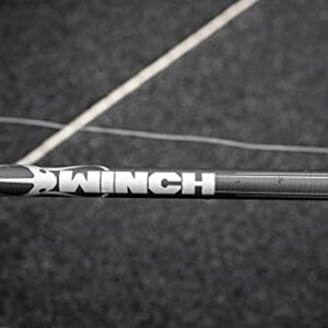 Abu Garcia Winch Casting Fishing Rod, Black, 7' - Medium Heavy - 1pc