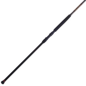 penn 11’ squadron iii surf conventional casting rod, 2-piece graphite composite fishing rod, titanium/red/gold