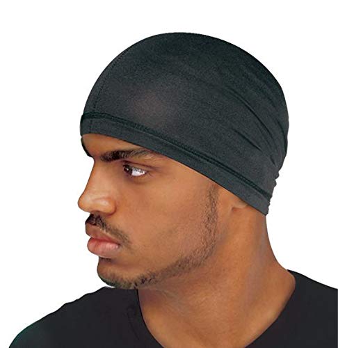 WAVEBUILDER Stretch Cap, Black, 2 Pack