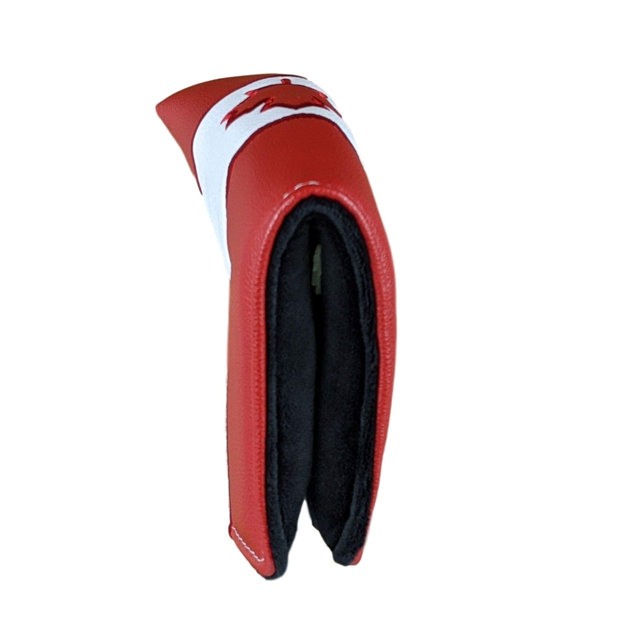 Foretra - Canada Flag - Golf Putter Headcover Quality PU Leather Magnetic Closure for Blade Style Putters