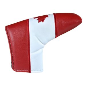 Foretra - Canada Flag - Golf Putter Headcover Quality PU Leather Magnetic Closure for Blade Style Putters