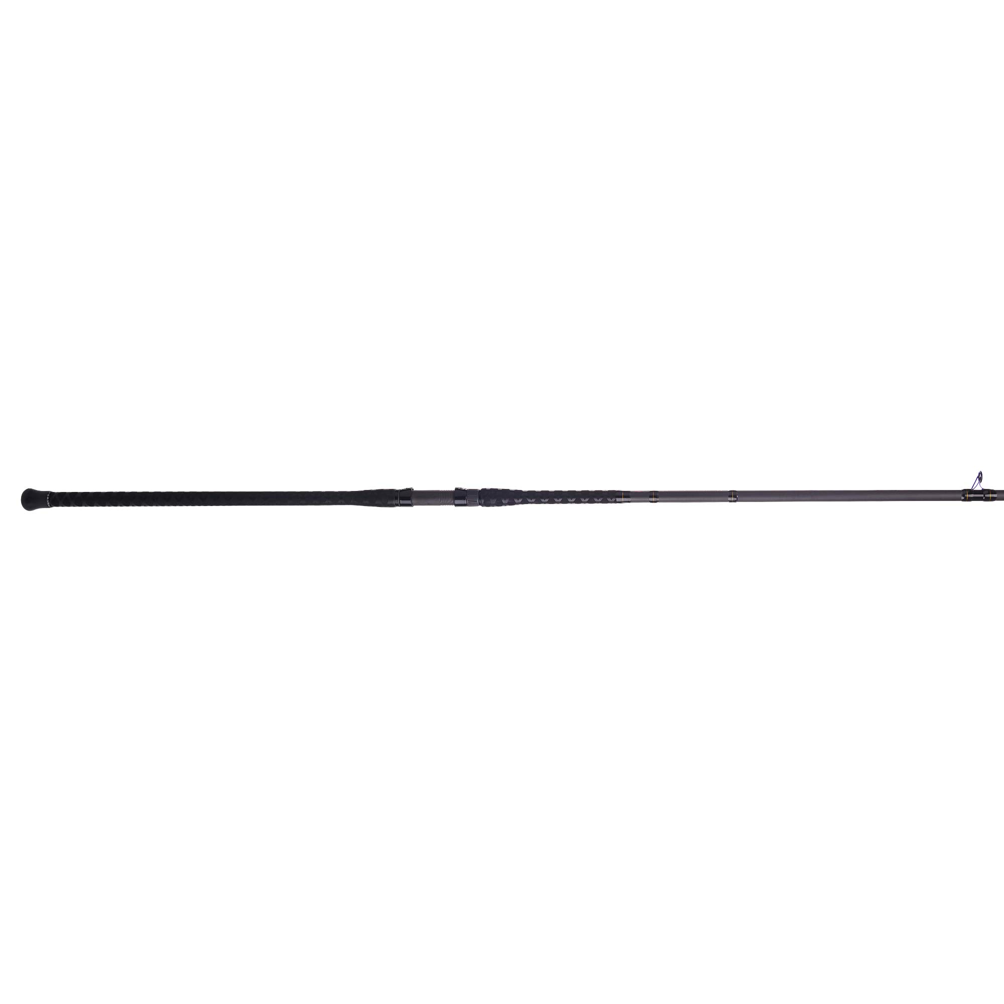 PENN 12’ Battalion II Surf Conventional Casting Rod, 25-50lb Line Rating, 2 Piece Graphite Composite Fishing Rod, Black/Gold