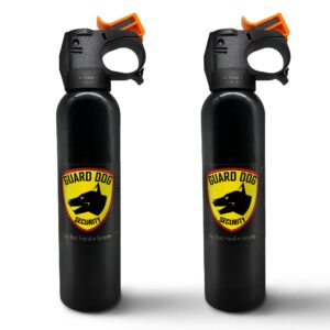 guard dog security fire master oc spray fogger 9 oz - police strength with uv dye - 150 burst (9 oz - 2 pack)