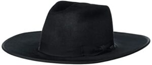 brixton womens jo rancher fedora, black, medium us