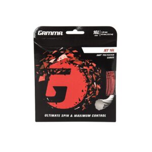 GAMMA Jet 16L Tennis String Set Red