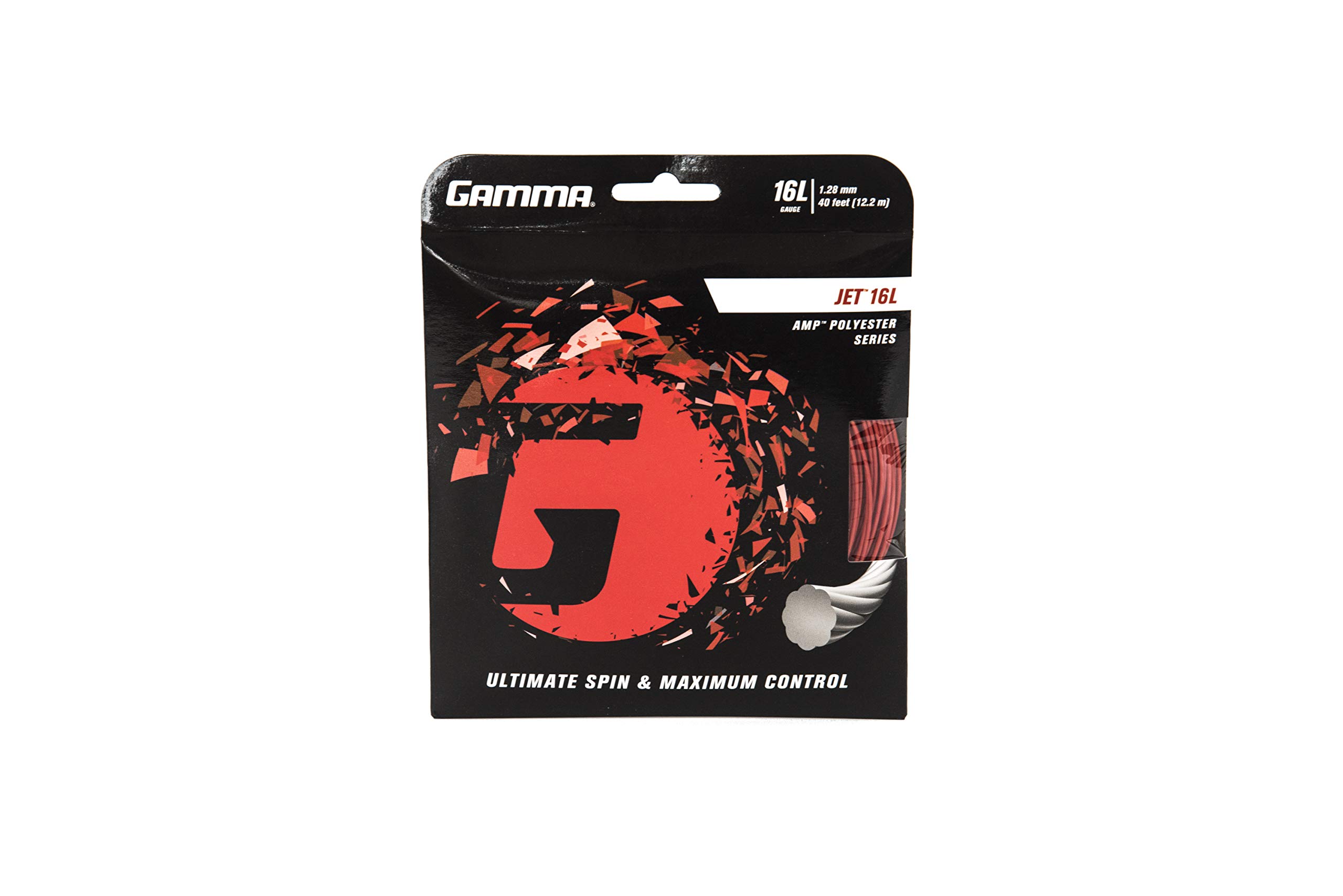 GAMMA Jet 16L Tennis String Set Red