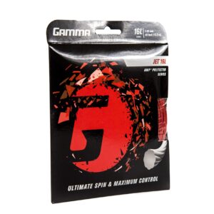 GAMMA Jet 16L Tennis String Set Red