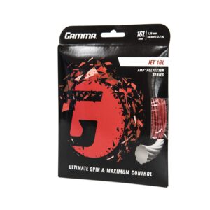 GAMMA Jet 16L Tennis String Set Red