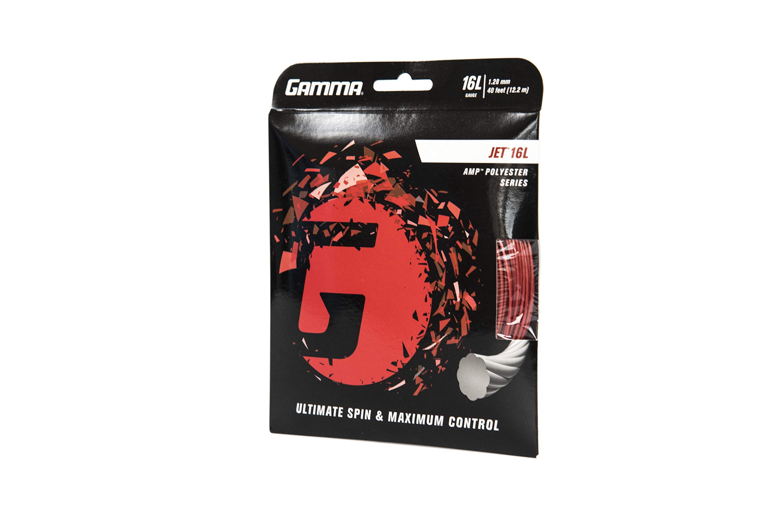 GAMMA Jet 16L Tennis String Set Red