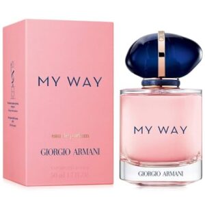 Armani Beauty - My Way - Eau de Parfum - Women's Perfume - Floral Woody Fragrance - Bergamot, Orange Blossom, Tuberose, Jasmine, Cedarwood, Vanilla and White Musk Notes - 1.7 Fl Oz