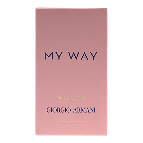 Armani Beauty - My Way - Eau de Parfum - Women's Perfume - Floral Woody Fragrance - Bergamot, Orange Blossom, Tuberose, Jasmine, Cedarwood, Vanilla and White Musk Notes - 1.7 Fl Oz