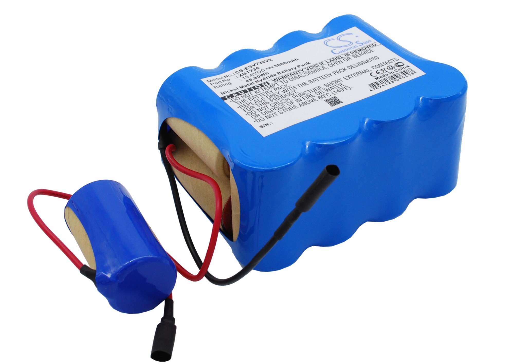 Battery Replacement for Shark XBP736 SV736,SV736R,SV75,SV75SP,SV75Z