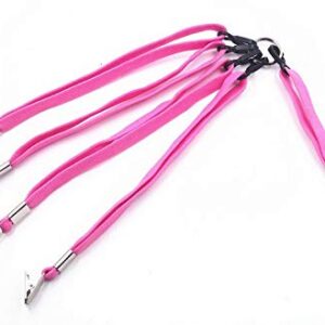 Stop Losing Golf Head Covers - A99Golf Leash Strap 4 III with Bag Strap (Pink)