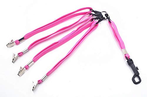 Stop Losing Golf Head Covers - A99Golf Leash Strap 4 III with Bag Strap (Pink)