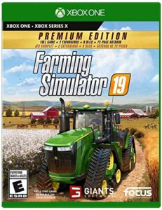 farming simulator 19: premium edition (xb1) - xbox one